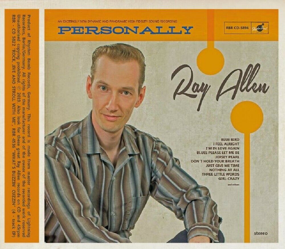 Ray Allen – Personally ( CD )﻿ | Crazy Times Music